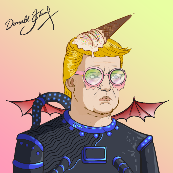 Office Donald Trump Card | Magic Eden - NFT Marketplace